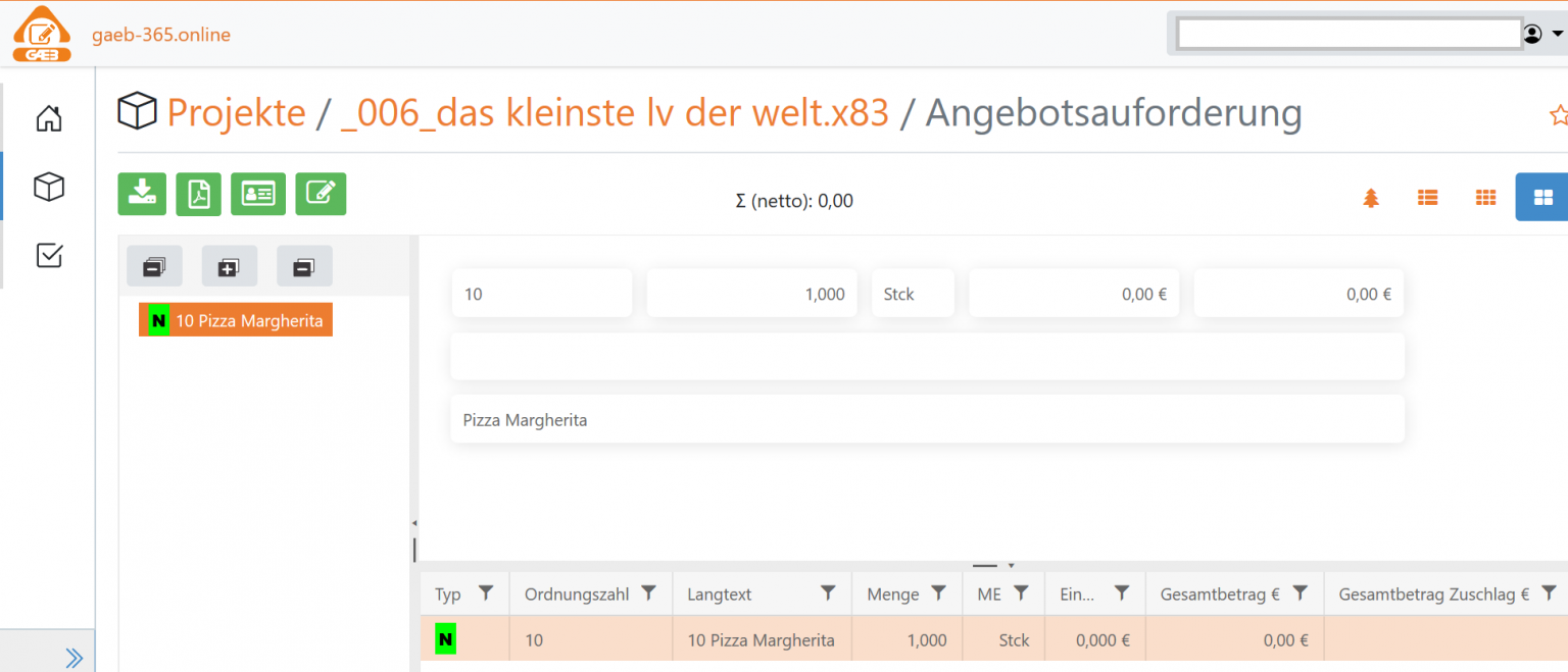 Die GAEB Datei aus Sicht des Handwerks - GAEB-Datei